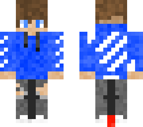 Blue Jacket | Minecraft Skin