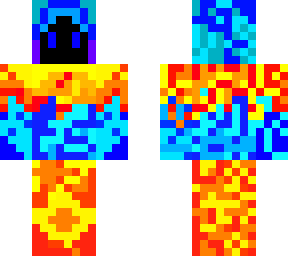 Fire Ice Minecraft Skins