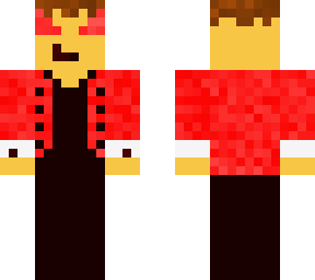 Fire eyes | Minecraft Skin