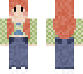Ginger Blush Girl | Minecraft Skin