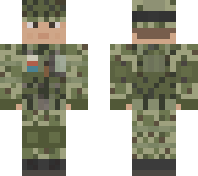 Soldier Minecraft Skins