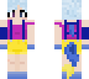 Lex disneybounding as dory | Minecraft Skin