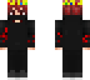 Red Hair Crown boy | Minecraft Skin
