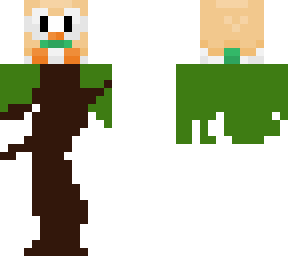 ROWLET ON A TREE | Minecraft Skin