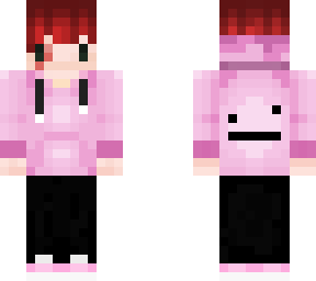Scared Ditto Boy | Minecraft Skin