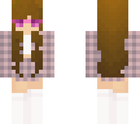 girl with glasses | Minecraft Skins