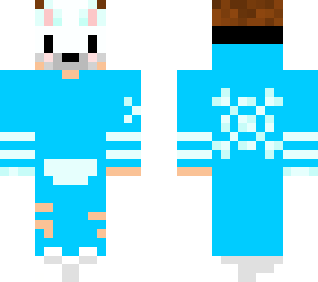 Snow fox | Minecraft Skin