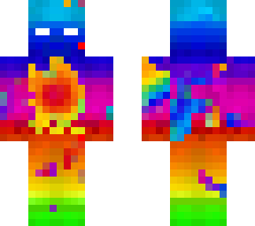 reverse steve | Minecraft Skins