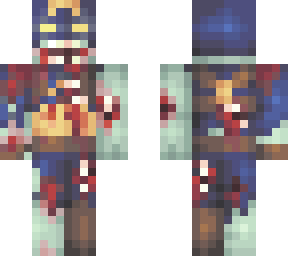+*Zombie Captain America*+ | Minecraft Skin