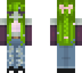 alien girl | Minecraft Skins