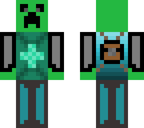 Creeper Gamer Minecraft Skins