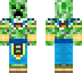 Creeper god of destruction | Minecraft Skin