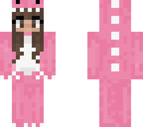 Dino Girl Minecraft Skins