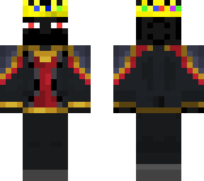enderman with crown | Minecraft Skins