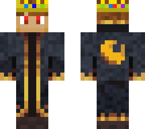 Huugz 21/22 Techno Crown Skin | Minecraft Skin