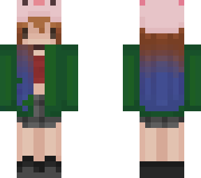 ouie chibi axo | Minecraft Skin