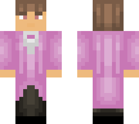 Pink Tux | Minecraft Skin