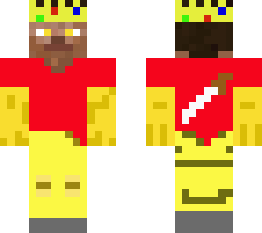 Steve King Minecraft Skins