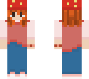 sweater vest girl | Minecraft Skins