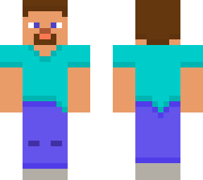 Default Steve Minecraft Skins