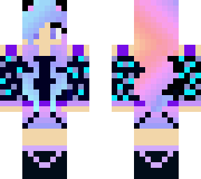 Cat girl polka | Minecraft Skin