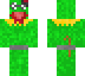 drip kermit | Minecraft Skin