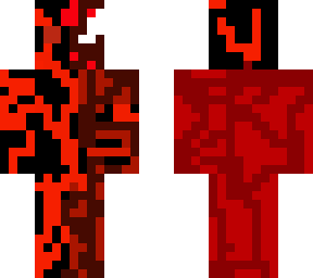 Lava Monster Spider-Man | Minecraft Skin