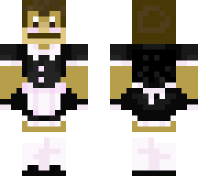 maid monkey | Minecraft Skin