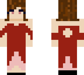 Red Dress Minecraft Skins
