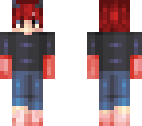Red Demon Minecraft Skins