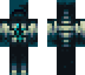 UNDERCUT WARDEN | Minecraft Skin