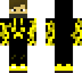 Yellow boy cool skin | Minecraft Skin