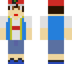 Pokemon Ash Minecraft Skins