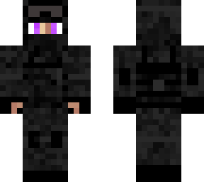 Black Out Special Forces Stargazer | Minecraft Skin