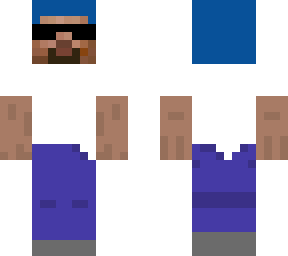 Blue Steve Minecraft Skins