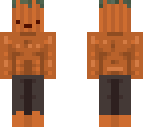Buff Pumpkin | Minecraft Skin