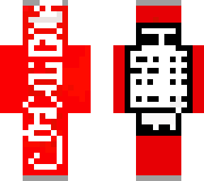 coke can | Minecraft Skin