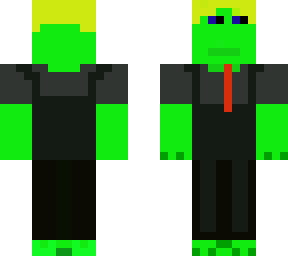 Frog Agent | Minecraft Skin