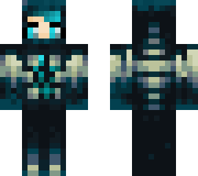 warden girl | Minecraft Skins