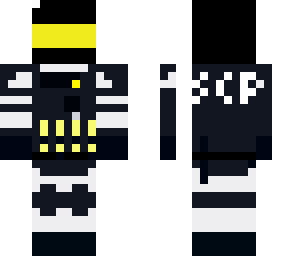 Heavily Armed SCP Guard | Minecraft Skin