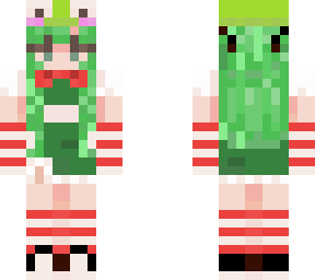 Keroppi Sanrio Hellokitty Cute Frog Classic Inspired Minecraft Skins