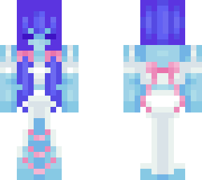 mermaid / merling origin skin :) | Minecraft Skin