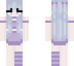 purple elf girl | Minecraft Skin