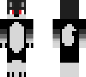 red eye husky | Minecraft Skin