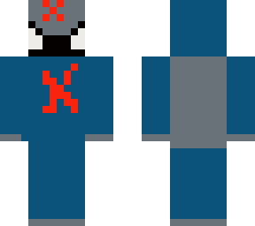 Red X | Minecraft Skin
