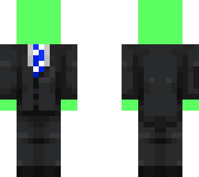 Blue Suit Minecraft Skins