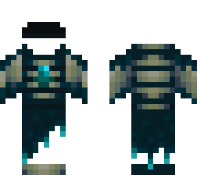 Warden Dress Base | Minecraft Skin