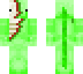 green axolotl | Minecraft Skins