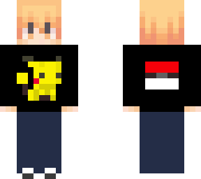 Pokemon Trainer Minecraft Skins