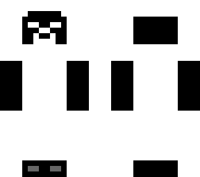 steve white black | Minecraft Skins